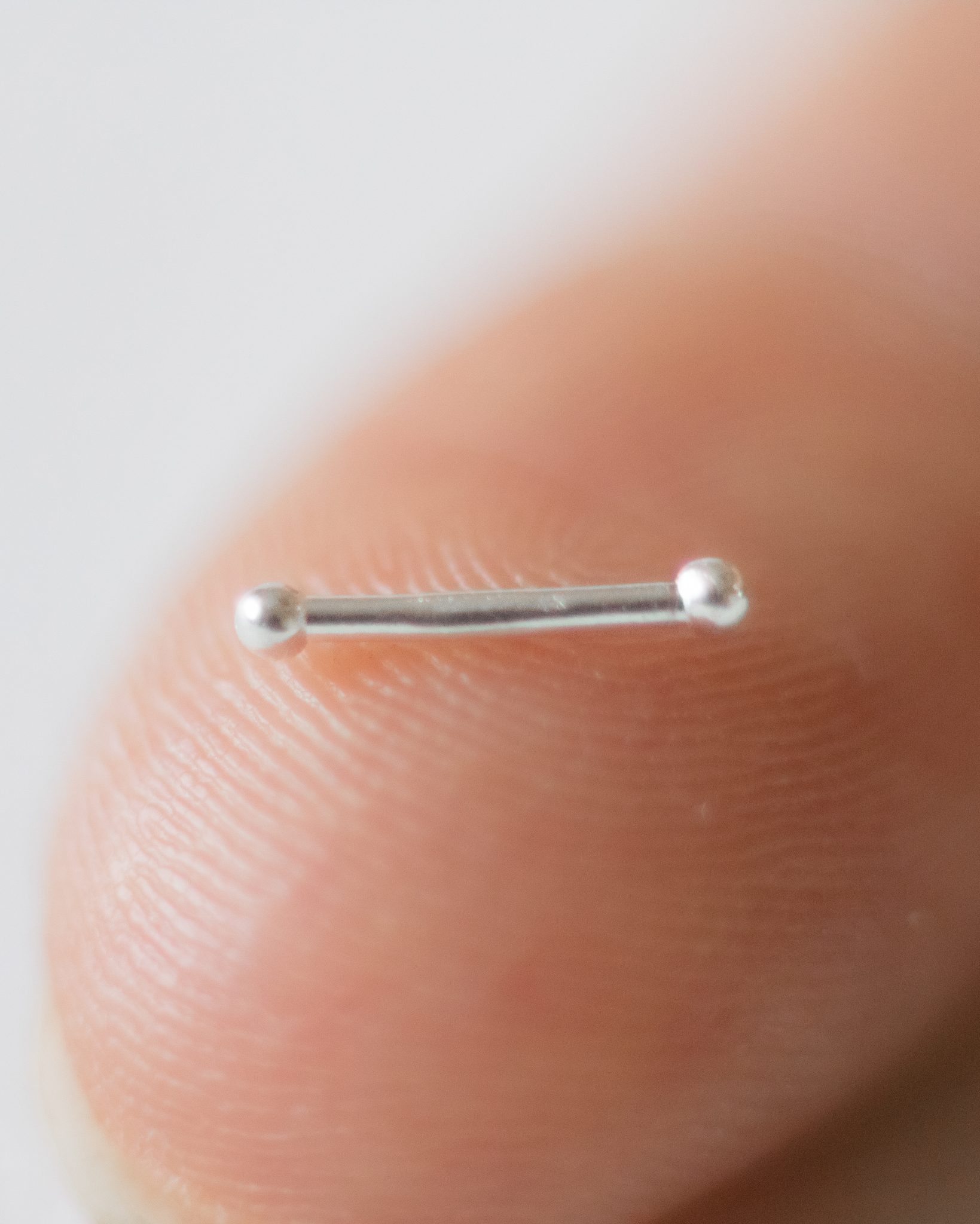 Barras de plata 925 para piercing de oreja - Chulis